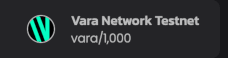 Quick Start | Vara Network Documentation Portal